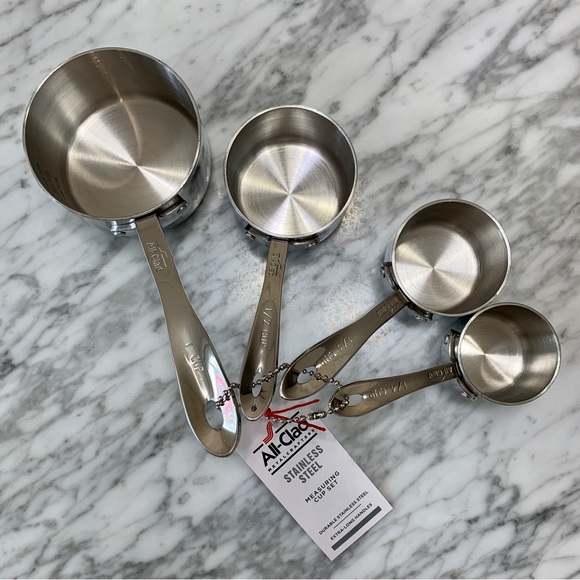 All-Clad | Kitchen | Nwt Allcladstainless Steel 4 Piece Standard Sized ...